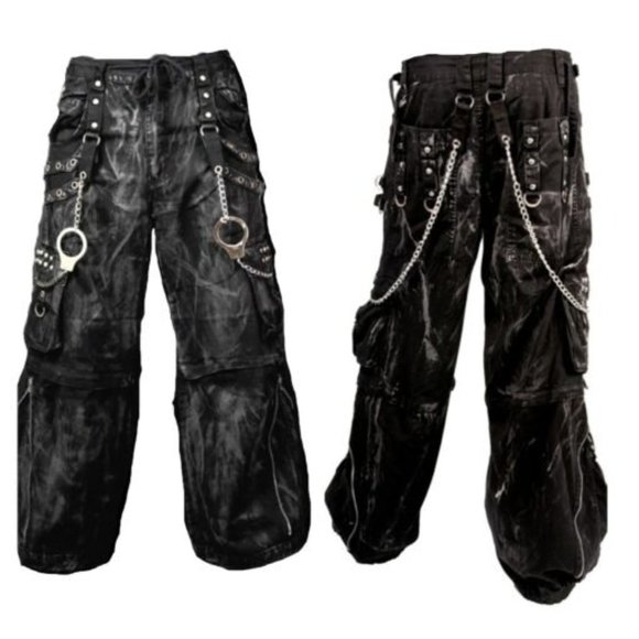 Dark Rock | Pants | Gothic Jeans Apocalyptic Punk Emo Pantsusa Mechanic ...